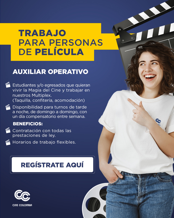 Cine Colombia - Trabaja con nosotros en Cine Colombia | Vacantes en ...