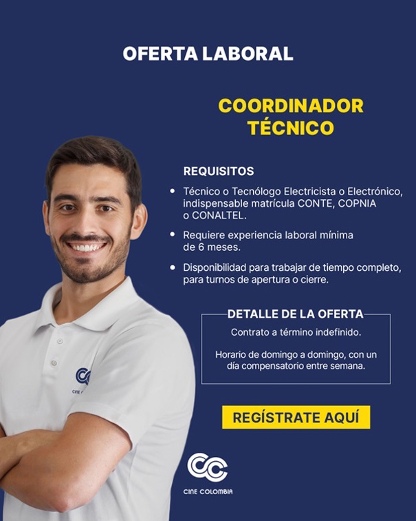 Cine Colombia - Trabaja con nosotros en Cine Colombia | Vacantes en ...